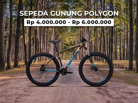 Temukan Harga Sepeda Gunung Polygon Terbaik Rodalink Indonesia