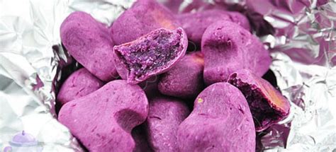 紫薯心形餅食譜、做法 魚蔓之秋的cook1cook食譜分享