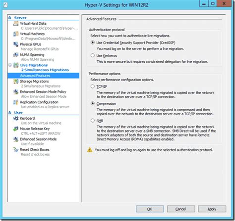 Server 2012 R2 Hyper V Live Migration Linux Replica 4sysops
