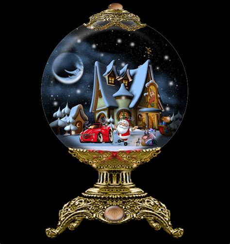 Animated Snow Globe