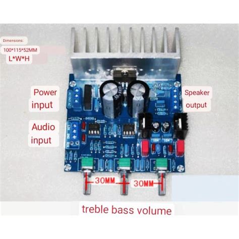 HiFi Amplifier Board Module W W TDA For Circuit Board MMS Online Shop BD