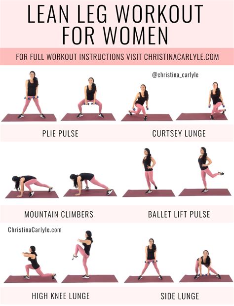 Lean Leg Workout How To Get Lean Legs And Avoid Bulk Lean Leg Workout Leg Workout Lean Legs