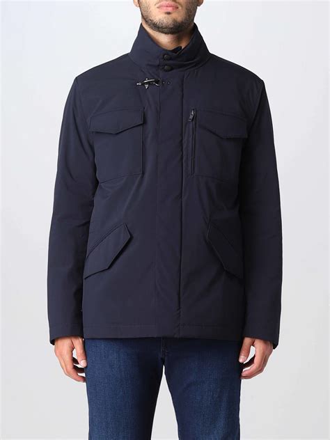 Popular Designer Navy Men Fay Jackets Editorialist