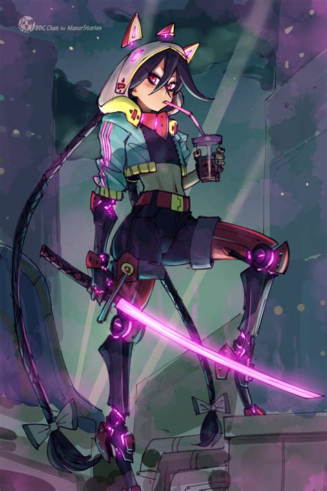 BBC Chan Artist Art Girl Art Cyberpunk Sci Fi JoyReactor