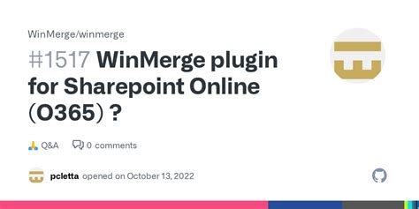 Winmerge Plugin For Sharepoint Online O365 · Winmerge Winmerge