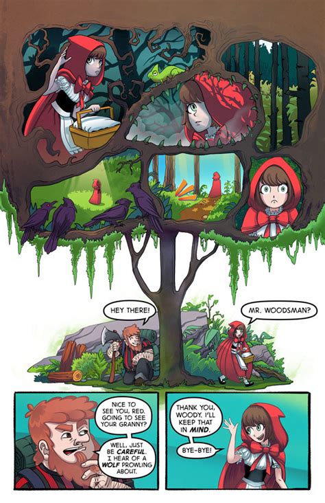 Little Red Riding Hood Remake On Sva Portfolios