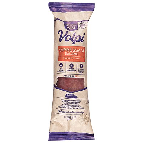 Volpi Sopressata Salame Salami Sun Fresh