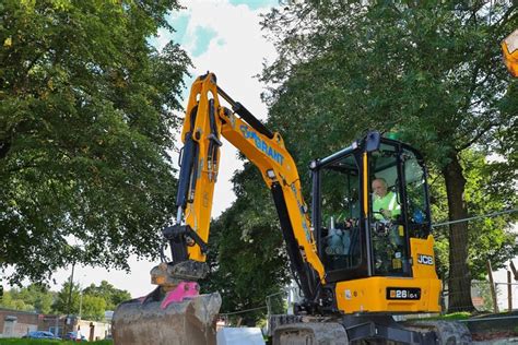 First New Jcb Mini Excavator In Scotland Equipment News At Plant Pages