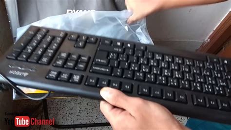 A Tech KR USB Keyboard Unboxing Review Best Comfort Key YouTube