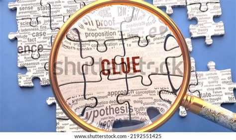 Clue Complex Multipart Topic Under Close Stock Illustration 2192551425