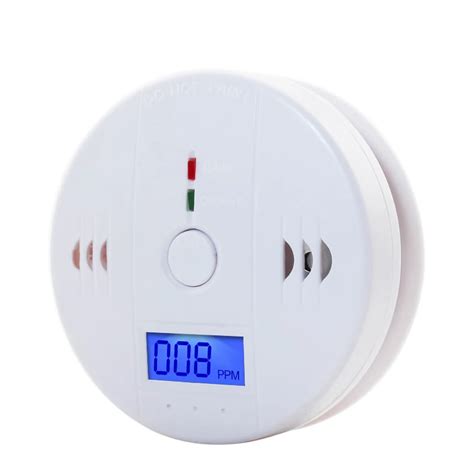 Carbon Monoxide Detectors Home Security 85db Warning High Sensitive Lcd