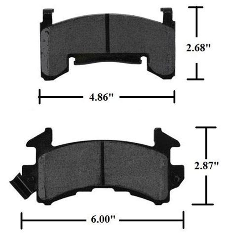 Gm Metric 1978 Up Soft Street Brake Pads