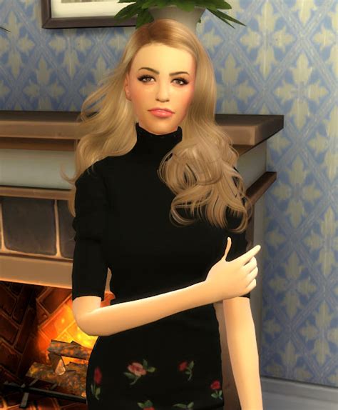 Sims 4 Cas Mia Malkova Remake Imagination Sims 4 Cas