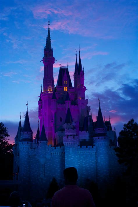 Cinderella Castle Sunset By Lemmielem On Deviantart