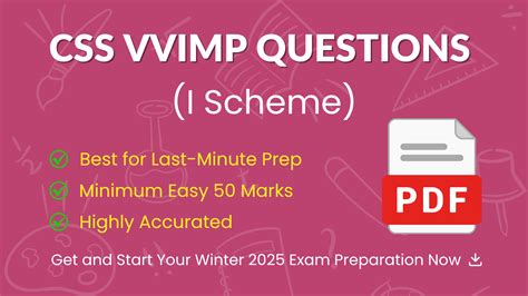 Css Most Important Questions I Scheme 22519 Msbte Kt Exam Preparation