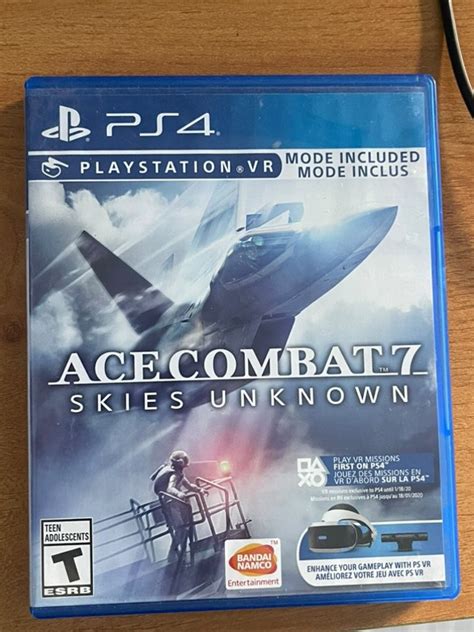 Ps4 Game Ace Combat 7 Video Gaming Video Games Playstation On Carousell