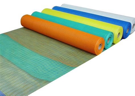 160gsm Fiberglass Mesh Fabric 4x4mm Construction Alkali Resistant