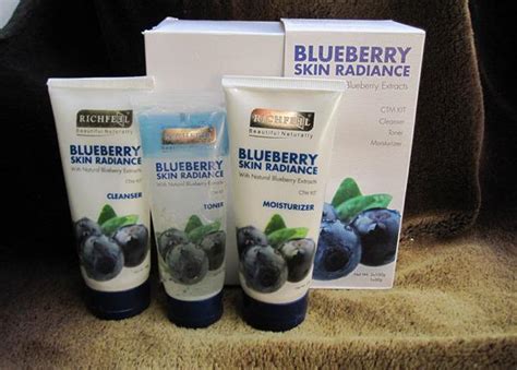 Richfeel Blueberry Skin Radiance Ctm Kit Cleanser Toner Moisturizer Review