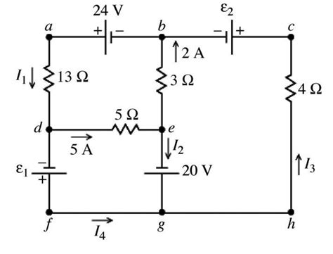 Solved Using The Given Circuit Calculate A Emf 1 And 2 B