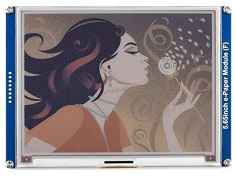 5 65 Inch Acep 7 Color E Paper E Ink Display Module Screen 600×448 Pixels Spi Interface 5 65