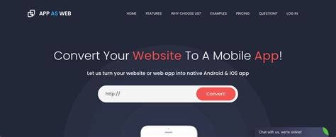 App As Web Convert Your Website To A Mobile App SideProjectors
