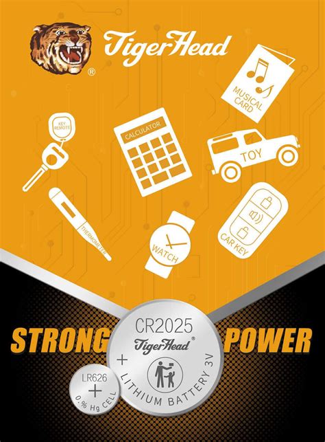What Is A Button Cell Battery Tiger Head