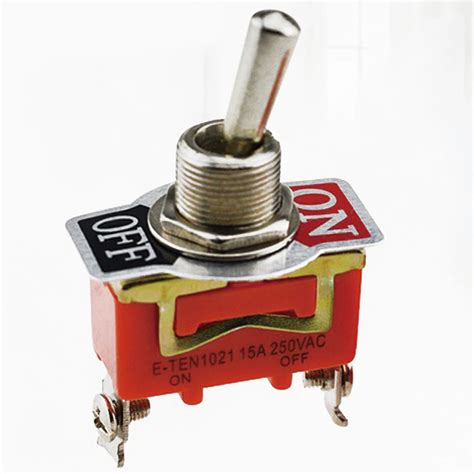 New Arrival 1pc New 15a 250v Spst 2 Terminal On Off Toggle Switch