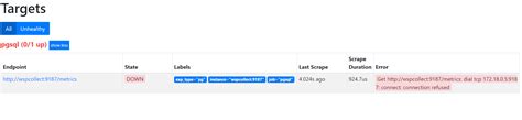 Prometheus Reports Errors With Collect In Later Versions · Issue 1184