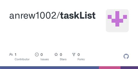 Github Anrew1002tasklist