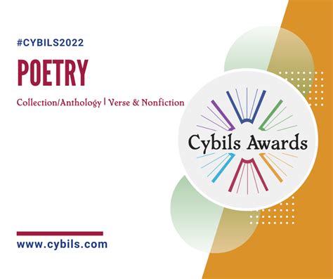 2022 Cybils Panelists And Judges Poetry