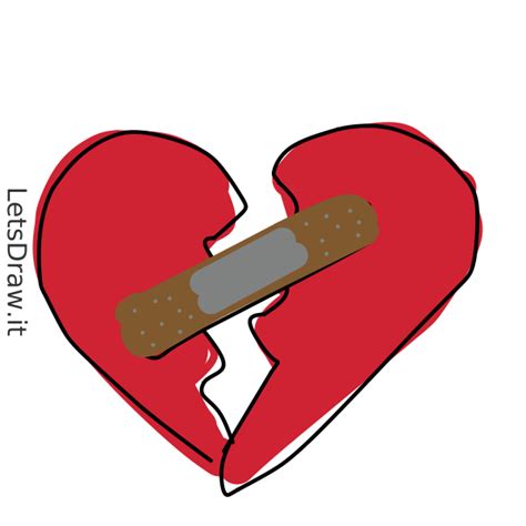 How To Draw Broken Heart Rhgpbt59npng Letsdrawit