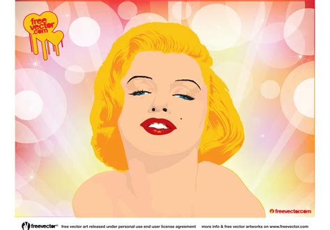Marilyn Monroe Vector 64391 Vector Art At Vecteezy