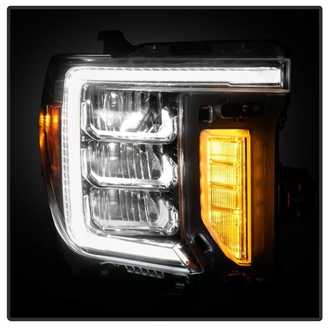 For 2020 2023 Gmc Sierra 2500 3500 Hd Full Led Headlight Headlamp