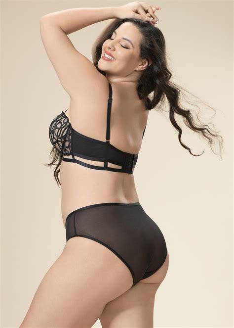 Sexy Balconette Bra Black Embroidery Lace Ucalingerie