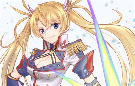 Anime Anime Girls Fate Series Fate Grand Order Bradamante Fate Twintails Long Hair Blonde