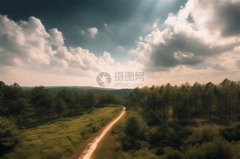 窄窄的车道高清图片下载 正版图片600344952 摄图网