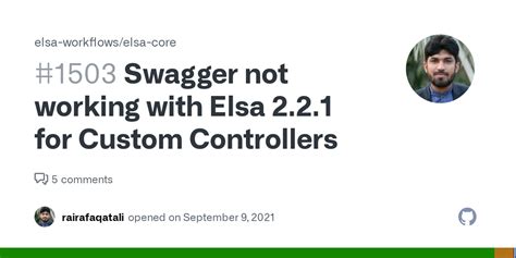 Swagger Not Working With Elsa For Custom Controllers Issue Elsa Workflows Elsa