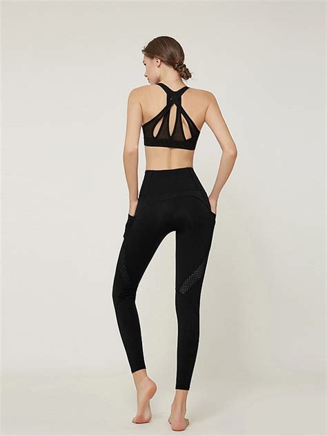 Damen Trainingsanzug Yoga Set ST013 Activewear Set DonaLoveDE