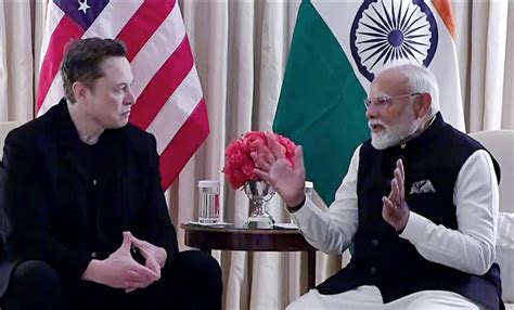 Modi Elon Musk Discuss Tech Collaboration Ahead Of Key Us India Trade