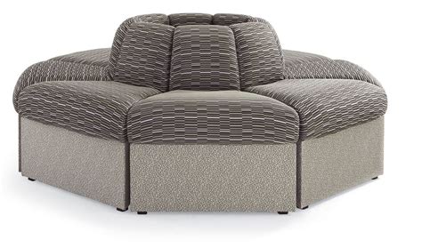 The Office Leader Reception Lounge Modular Circular Bench Seating