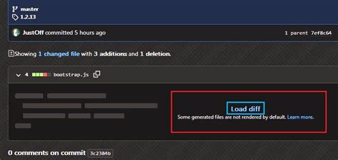 Github Load Diff Misplaced And Non Clickable On Many Commits · Issue