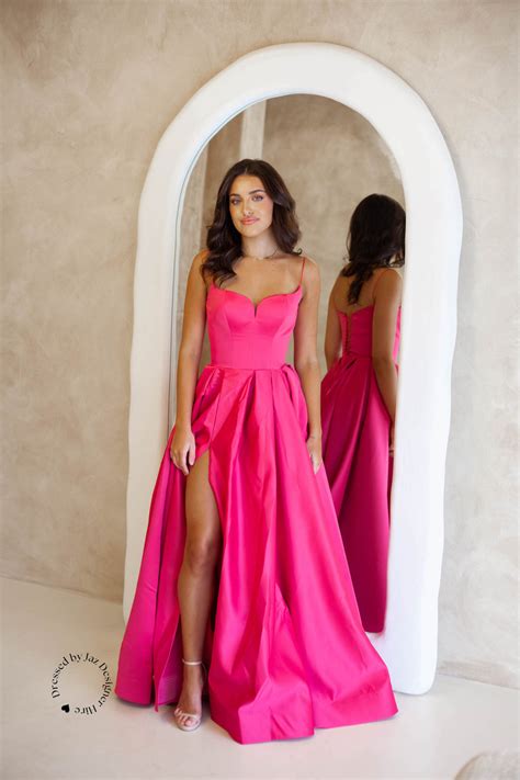 Lia Stublla Isla Gown Pink All The Dresses