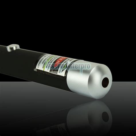 200mW 532nm Half Steel Green Laser Pointer Pen With 2AAA Battery
