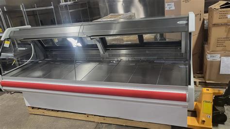 Used Igloo Rscd8 Refrigerated Deli Meat Cheese Salad Case With Slid