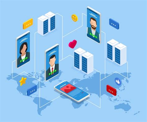 Isometric Data Center Equipment Modern Royalty Free Vector