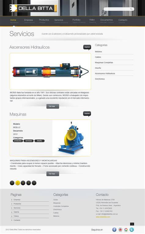 Web Design HTML Layout On Behance