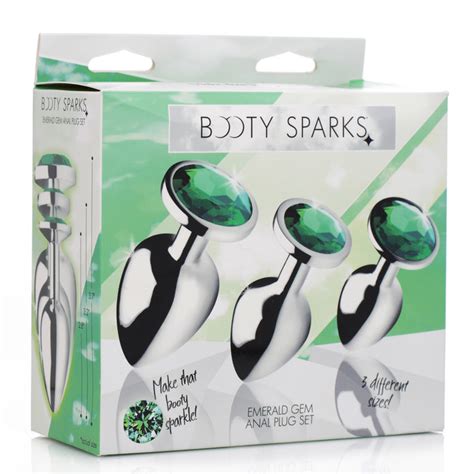 Emerald Gem Anal Plug Set Xr Brands