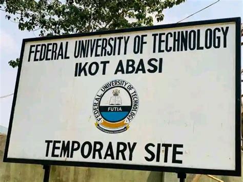 Federal University Of Technology Ikot Abasi Issues Urgent Notice Of