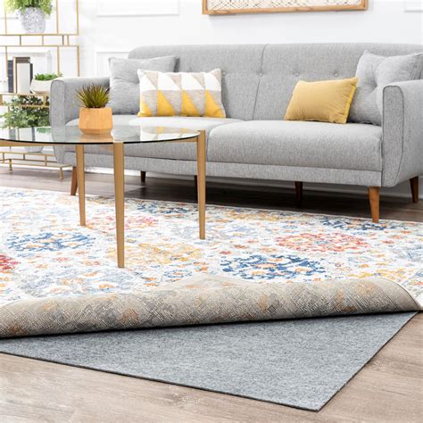 5x7 Rug Pad Non Slip Under Rug Gripper For Hardwood