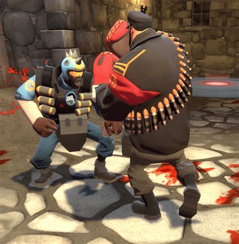 Demoman Laughs At Heavys D Rgivemeinteligens